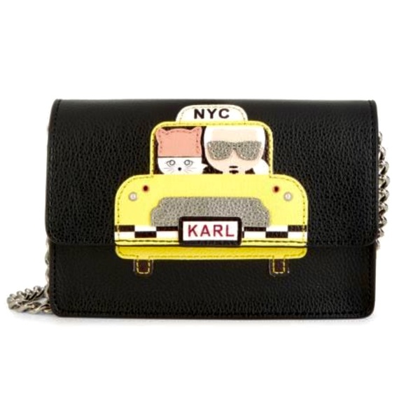 Karl Lagerfeld | Bags | Karl Lagerfeld Paris Maybelle Taxi Crossbody ...